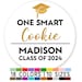 Class of 2024 Graduation Stickers Personalized, Custom Graduation Party ...