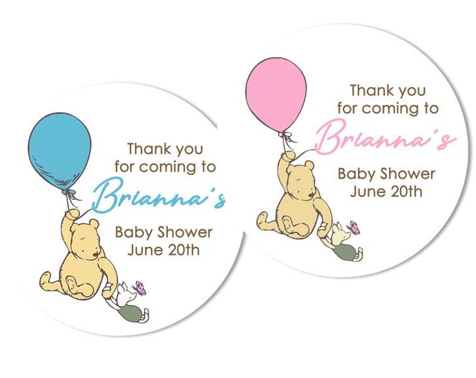 Hunny is on the Way, Stickers, Baby Shower, Birthday, Honey Favors ...