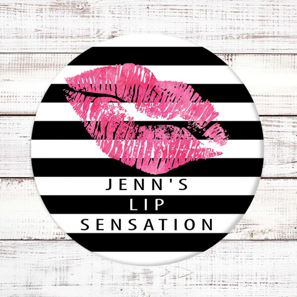 Lipstick Sticker - Etsy