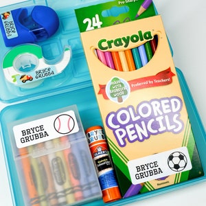 Safari Adventure Name Labels, Name Tag Stickers, Waterproof Labels for ...