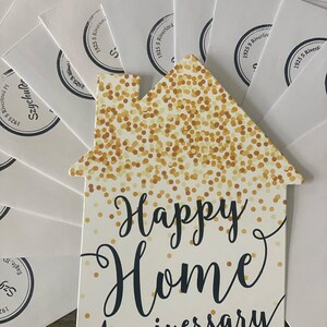 Welcome Home Invitation - Real Estate Welcome Home Cards- Custom House ...