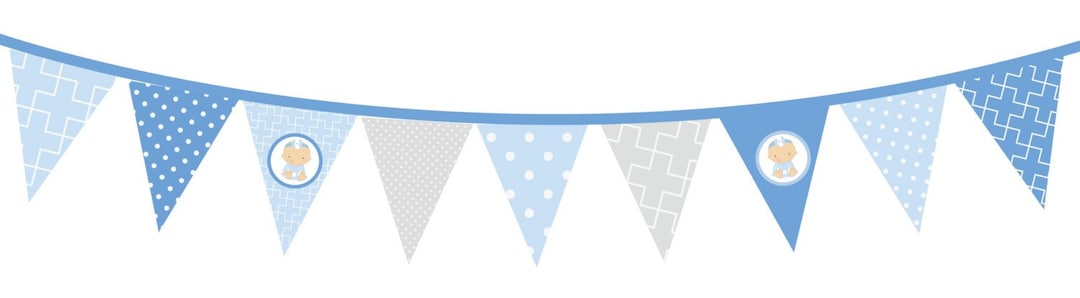 Little Doctor on the Way Baby Shower Themed Pennant Set Boy Doctor on ...