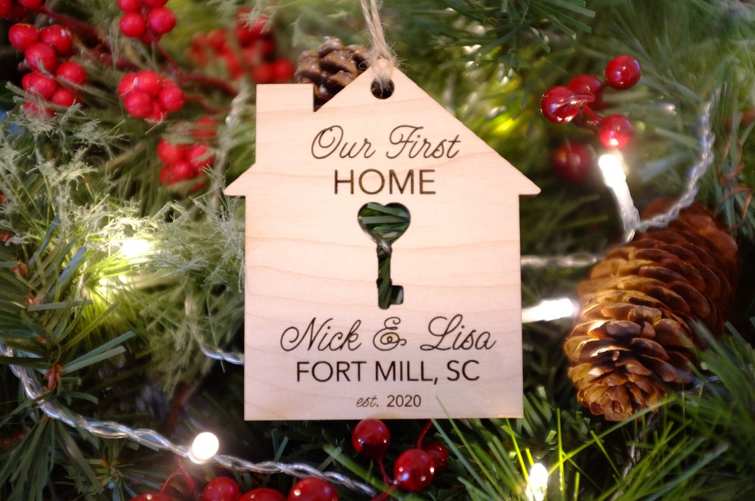 Our First Home Ornament Christmas Ornament Our First Christmas in Our ...
