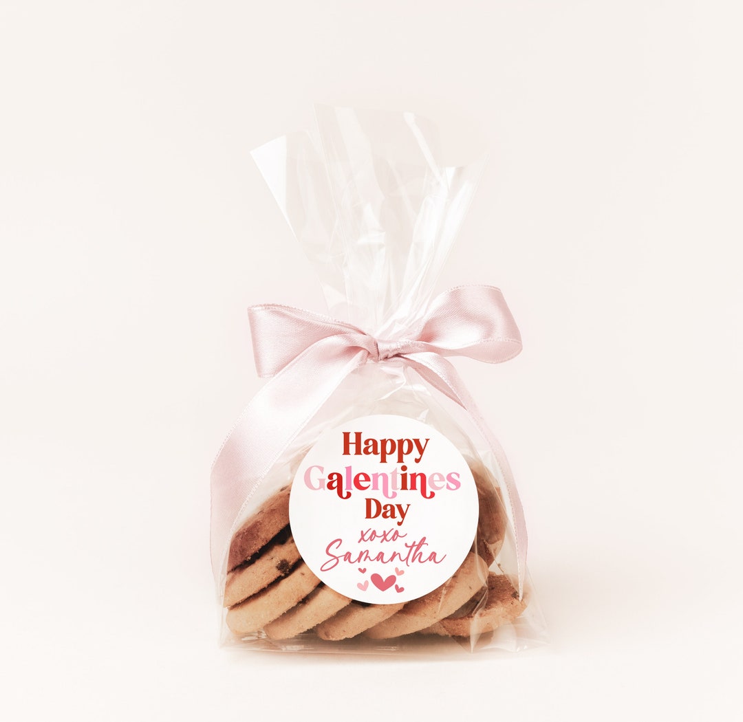 Happy Galentine's Day Valentines Day Stickers - Personalized Valentine ...