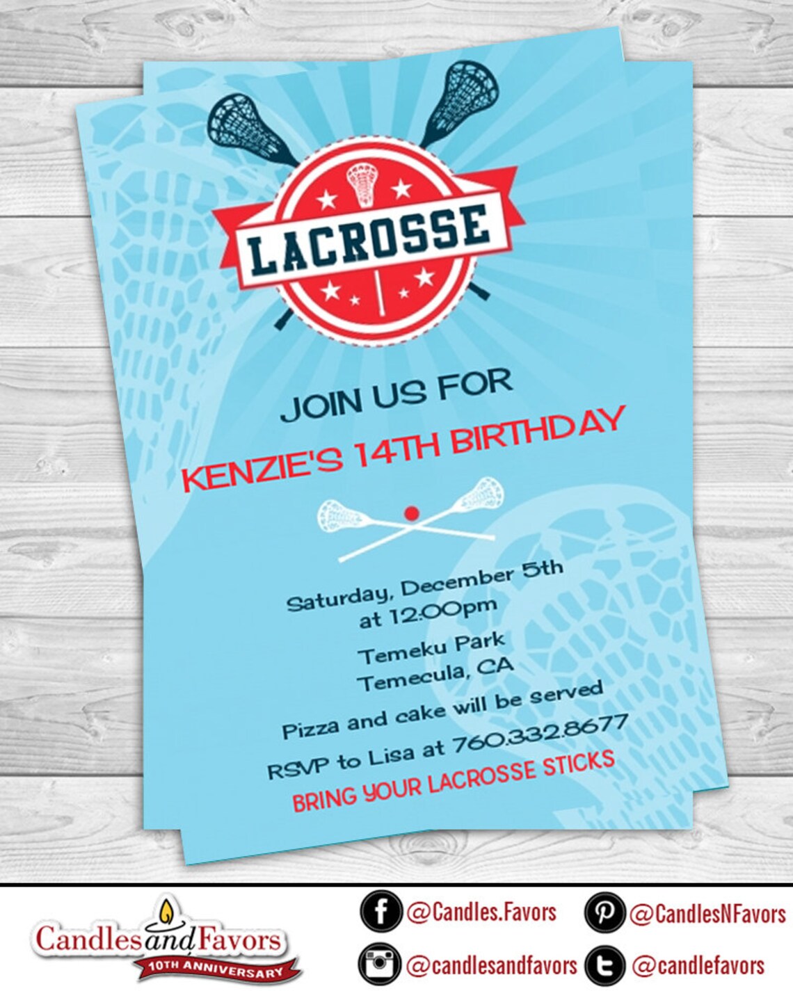 Lacrosse Birthday Party Personalized Hershey Kiss Stickers | Etsy