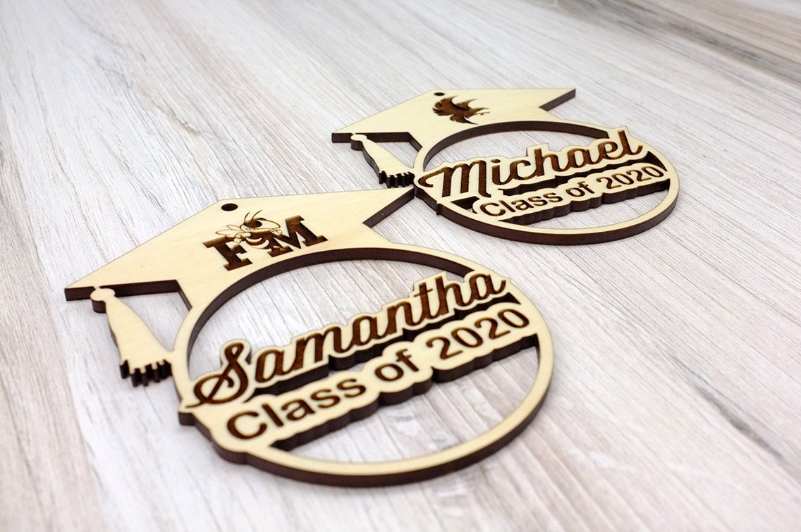 Personalized Graduation Tag Graduation Wood Tags Senior Grad | Etsy