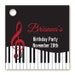 Music Notes Piano Birthday Party Custom Favor Tags Set of 20 Piano ...