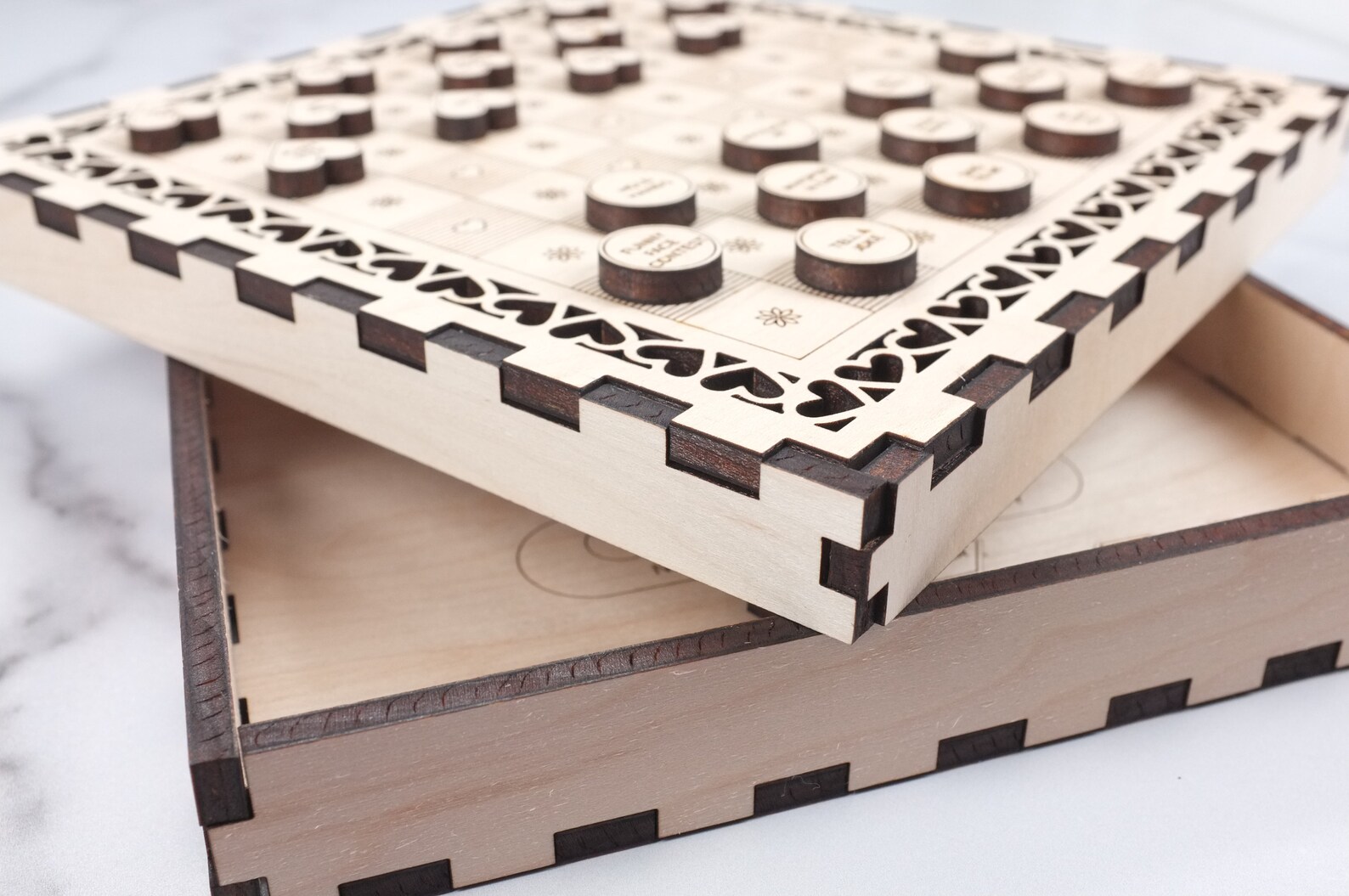 Personalized Checker Board Lovers Checkers Valentine's - Etsy