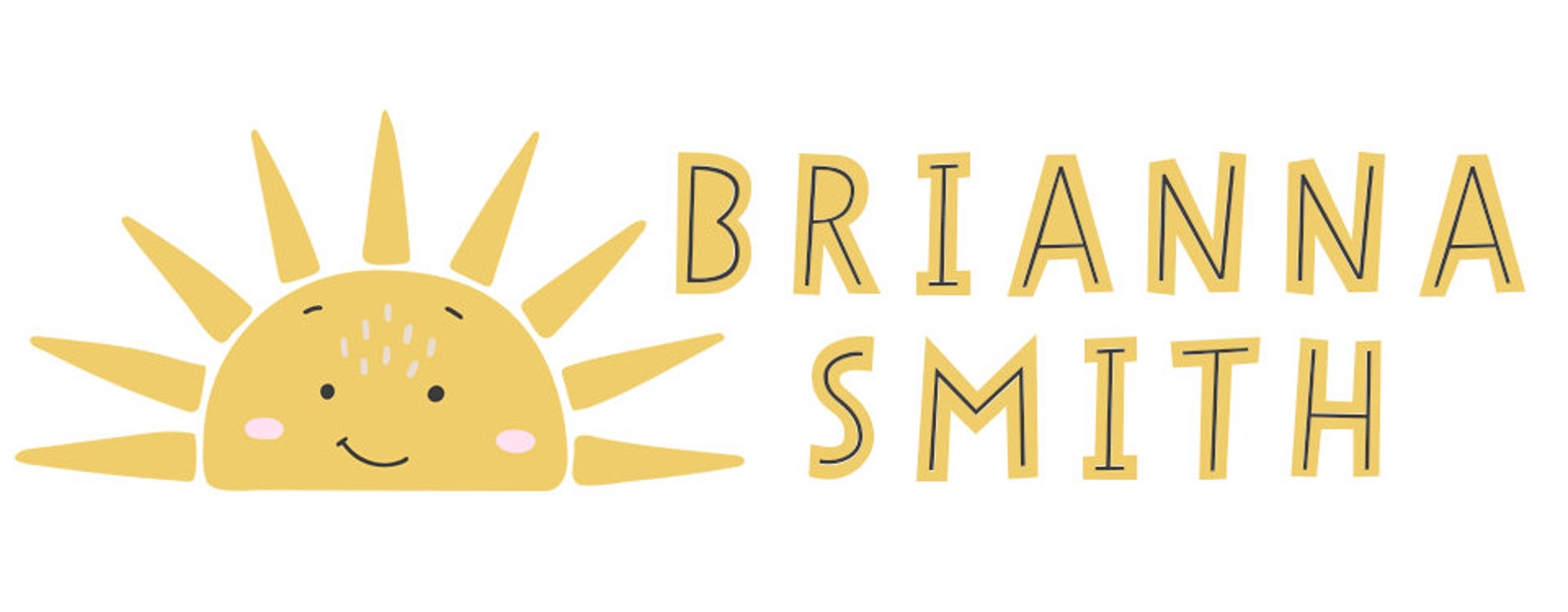 Sunshine Name Labels, Name Tag Stickers, Waterproof Labels for Kids ...