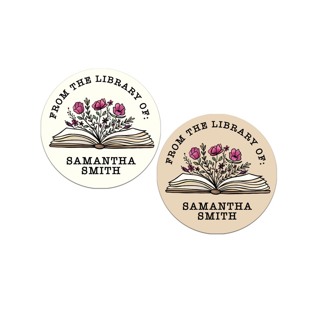 Teacher Book Labels | This Book Belongs to Stickers | Personalized Book ...