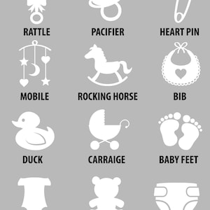 Thank You for Celebrating Baby Shower Stickers Personalized Round Baby ...