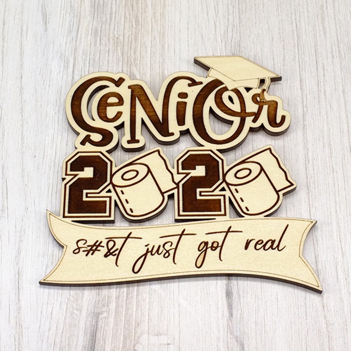 Personalized Graduation Tag Graduation Wood Tags Senior Grad | Etsy