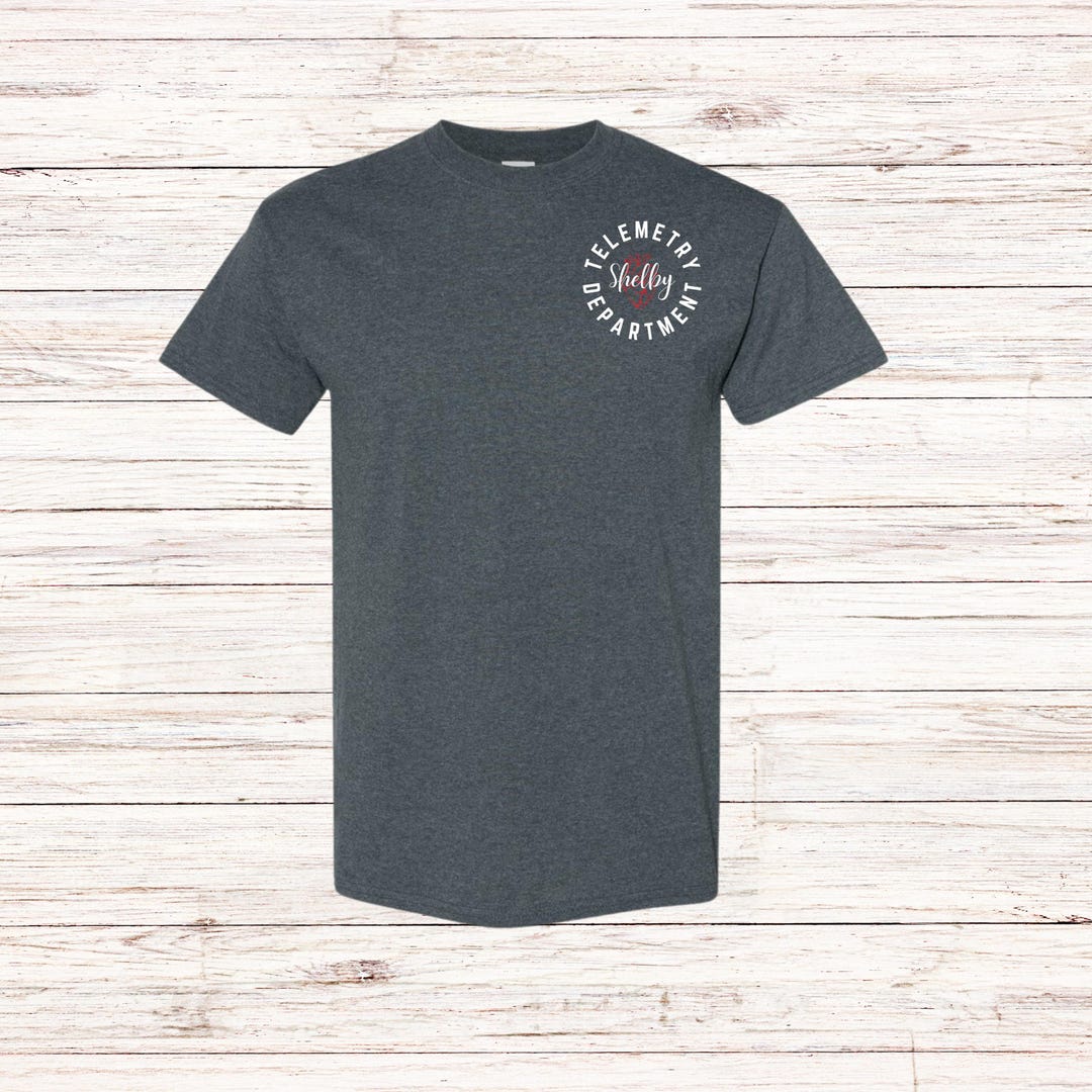 Telemetry Unit Shirt, Cardiac Nurse Shirt, Telemetry Tech, Monitor Tech ...