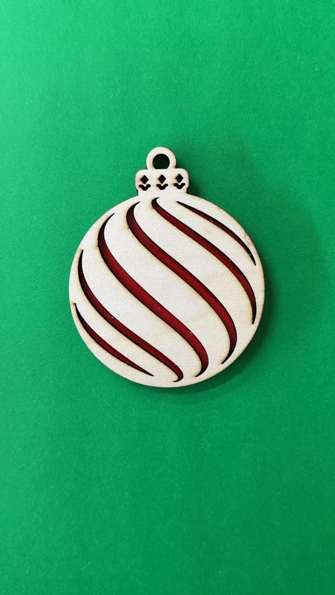 2-layer Christmas Ornaments. - Etsy