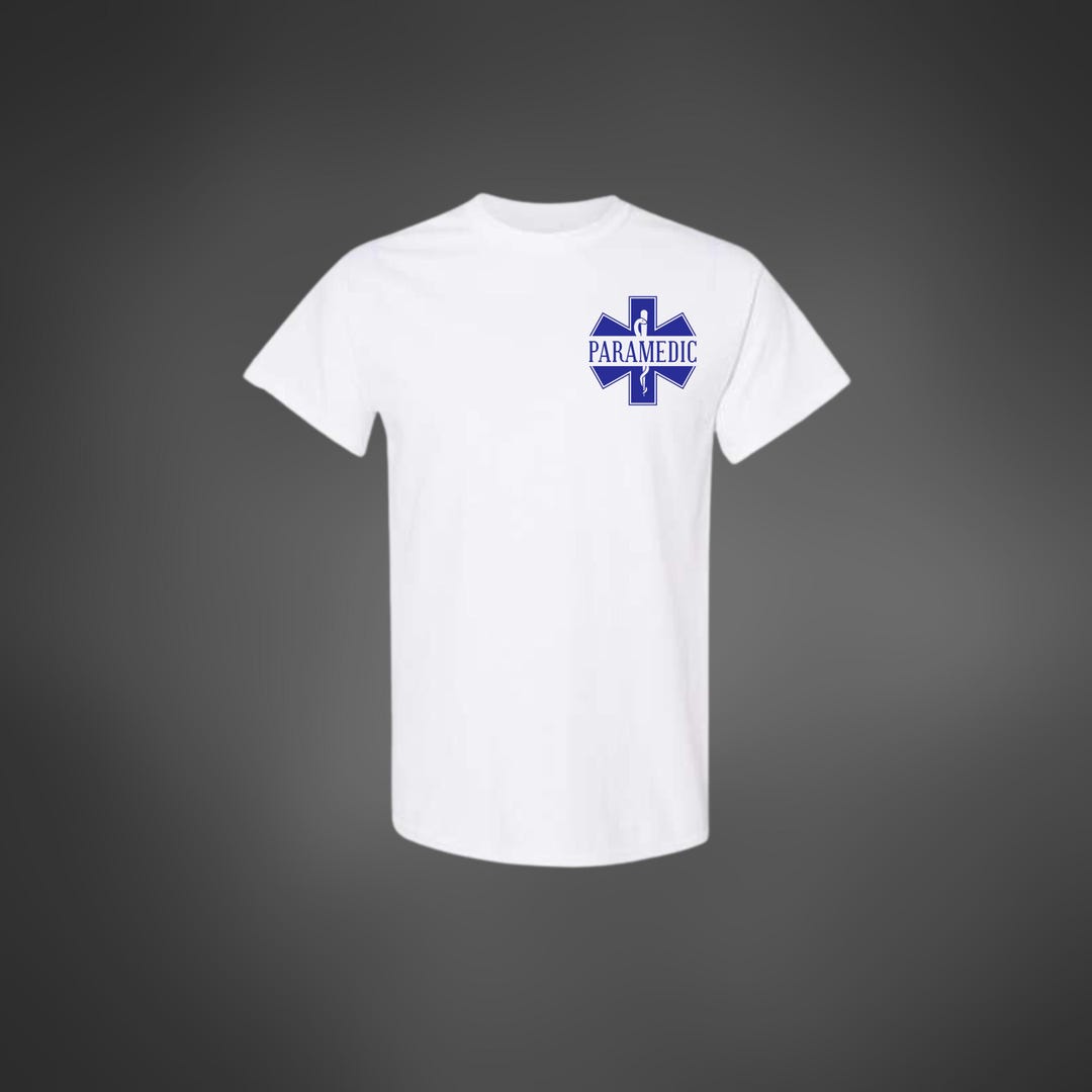 Paramedic T-shirt, Medic Shirt, EMS Shirt, First Responder, EMT, EMS ...