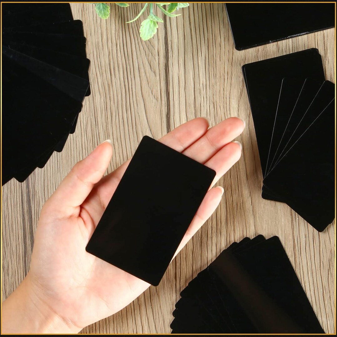 Personalized Laser Engraved Metal Business Cards, Wallet Card, Custom ...