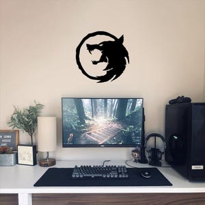 The Witcher Game Led Neon Wall Art,geralt of Rivia Pendant ,gerald of ...