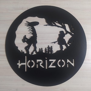 Horizon Game RGB Neon Led Wall Sign,horizon Zero Dawn Gaming Wall Decor ...