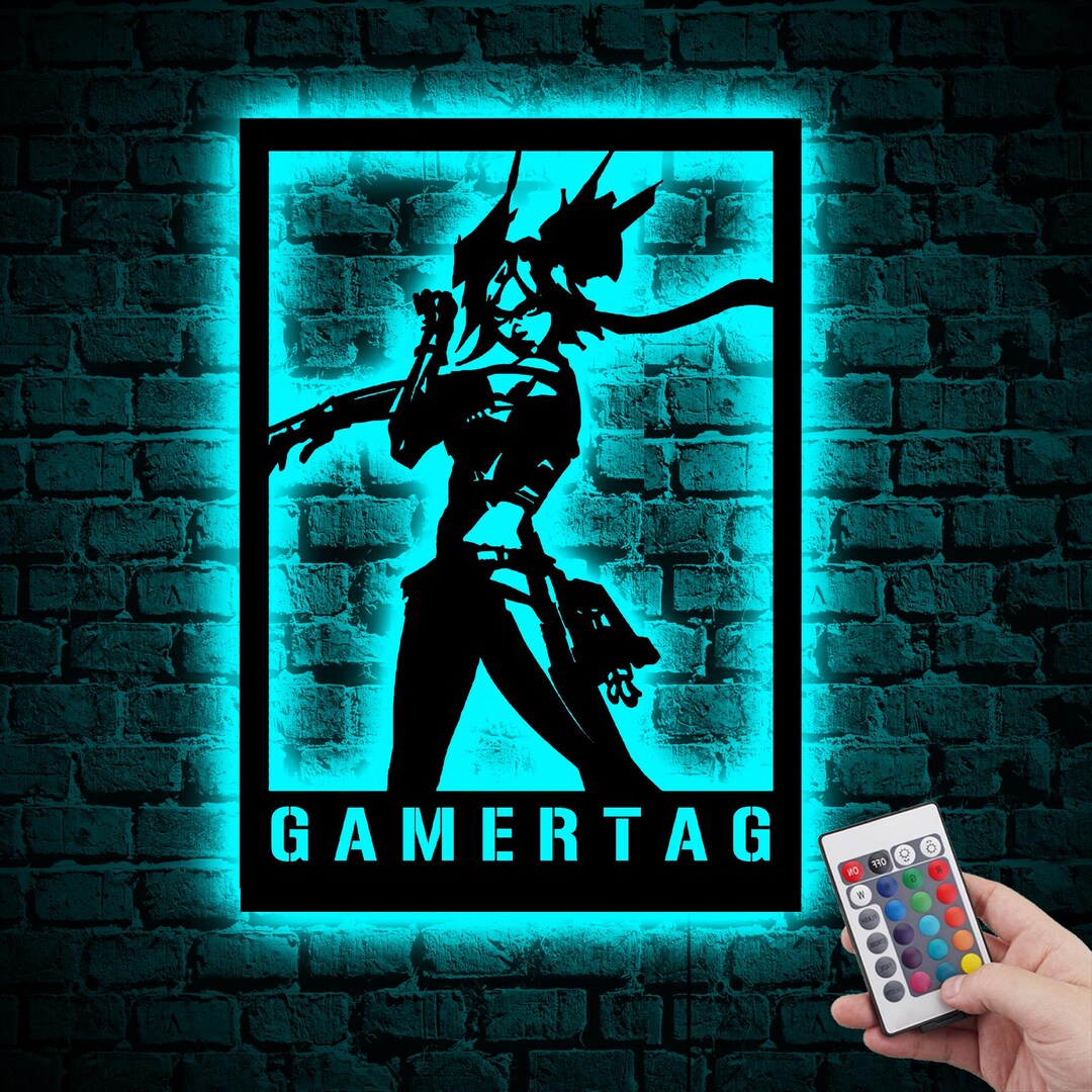 Valorant Neon Personalized Neon Led Wall Sign,valorant Game Room Wall ...