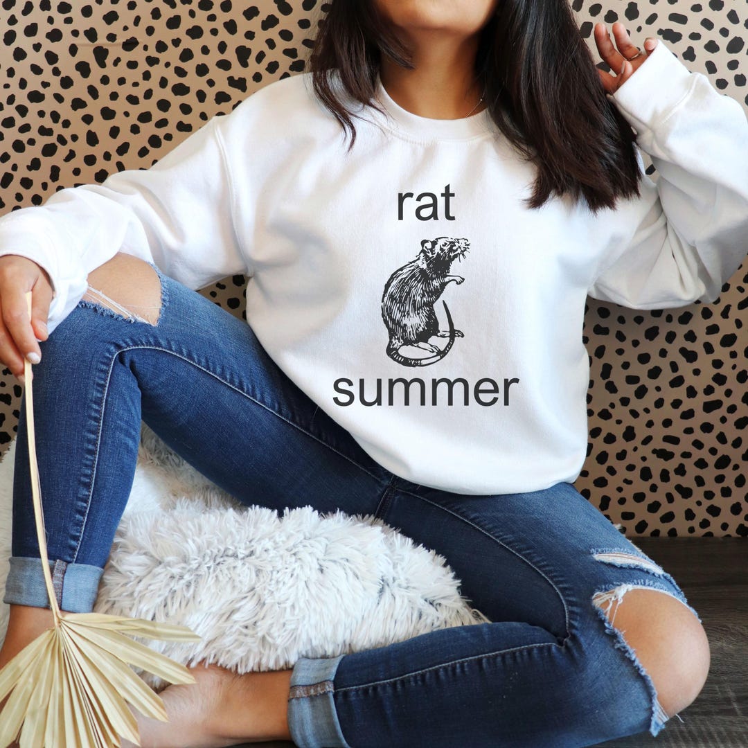 Brat Rat Sweatshirt Brat Rat Top Brat Sweater Brat Apparel Y2K Sweater ...