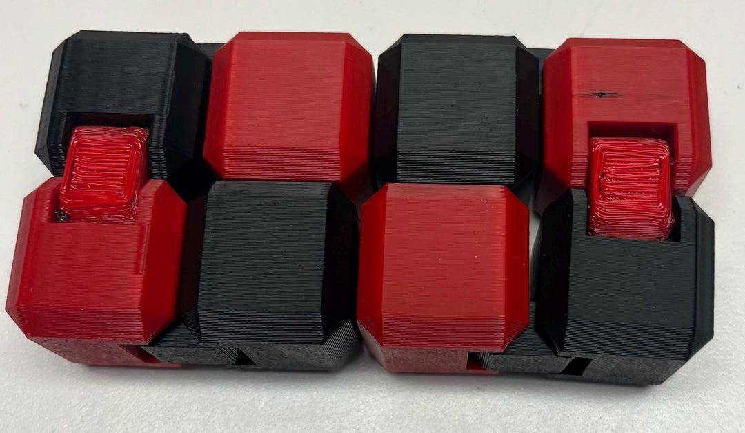 Folding Infinite Fidget Cube Large (16 Cm Long) - Etsy