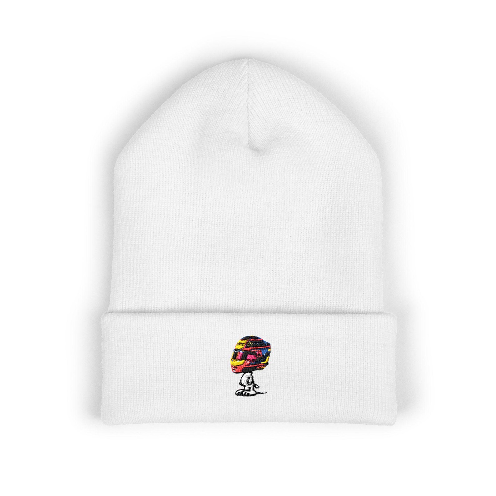 Oscar Piastri Helmet Snoopy F1 Fan Cuffed Beanie - Etsy