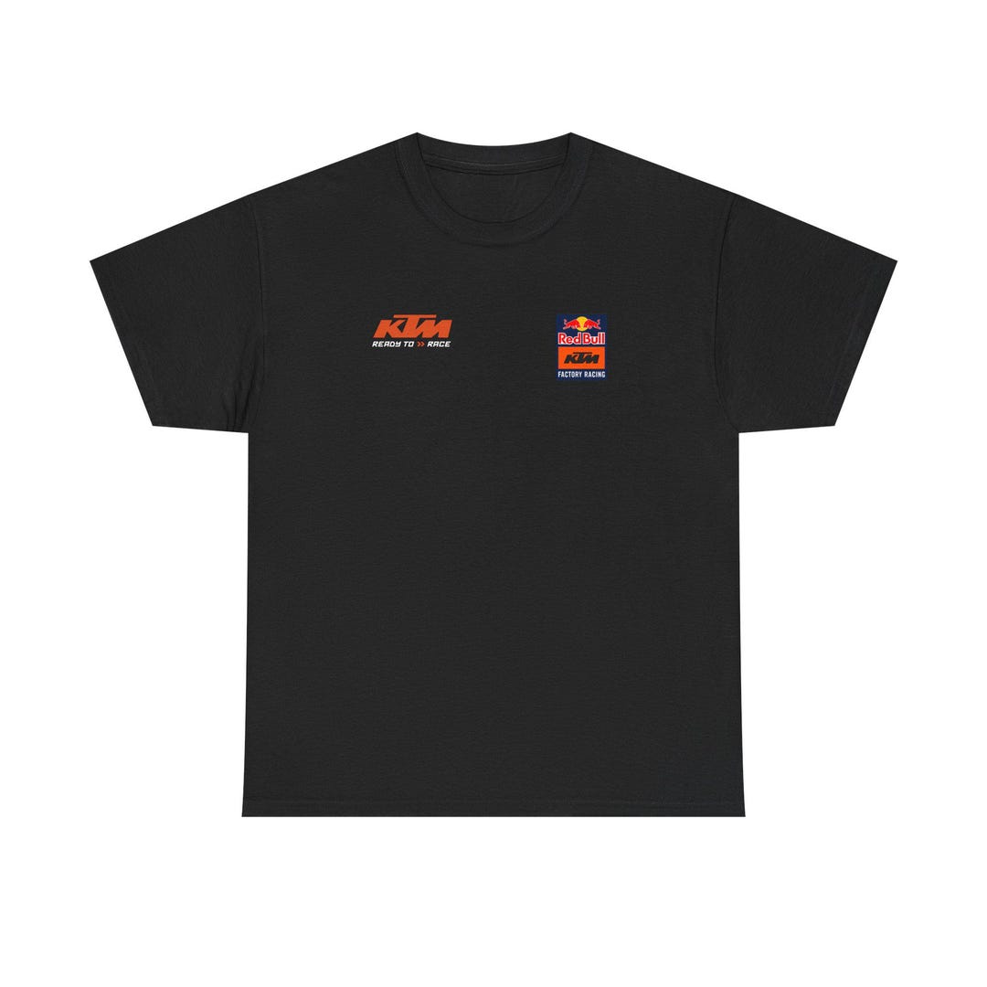 Redbull KTM Racing Team Tee: Motogp Fan Apparel - Etsy
