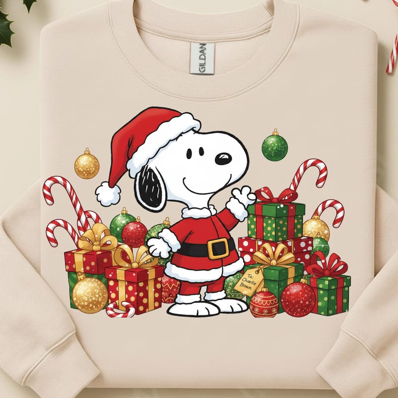 Snoopy Dtf Template - Etsy