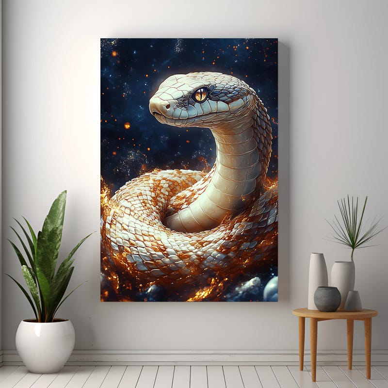 Snake Wall Art - Etsy