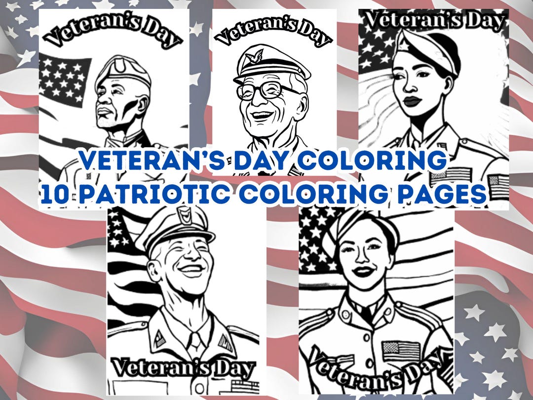 Printable Veterans Day Coloring Pages Celebrate and Honor Our Heroes ...