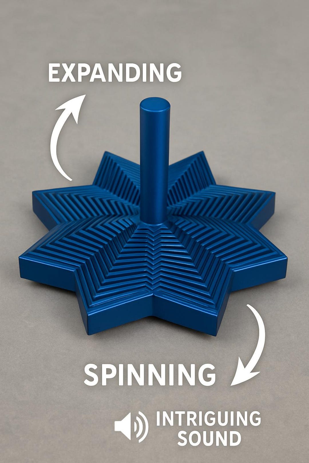 Expanding Star Fidget Spinner: Silk PLA Finish, Stress Relief Desk Toy ...