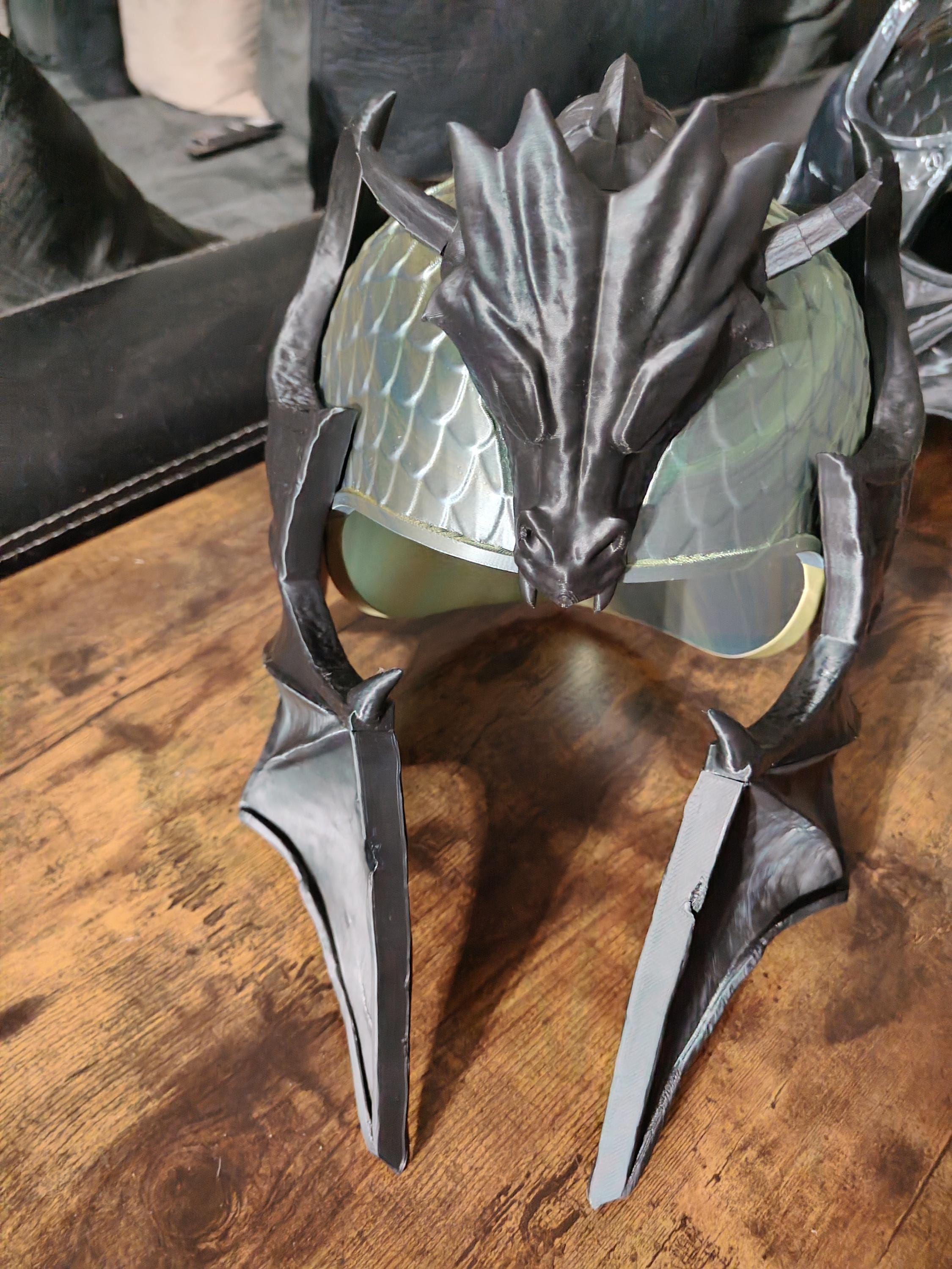 Dragon Master Helmet Two Colors to Choose From. Custom Colors Available ...
