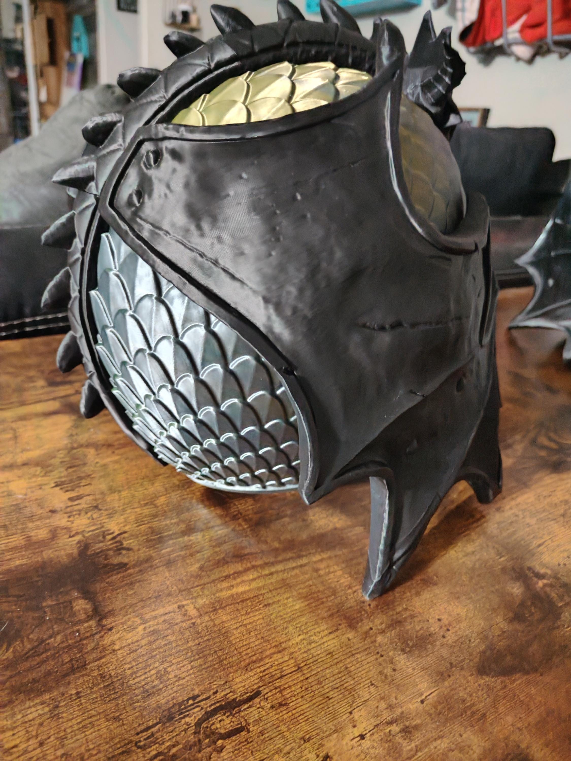 Dragon Master Helmet Two Colors to Choose From. Custom Colors Available ...