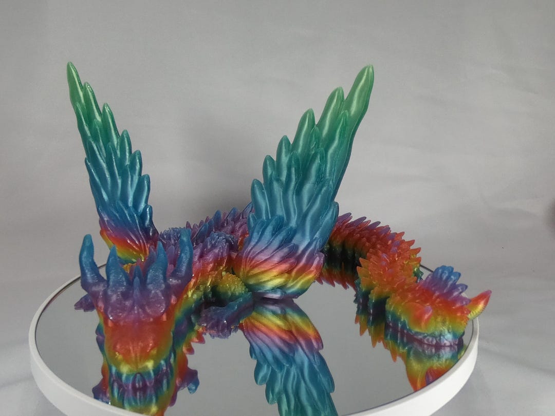 Draconic the Angel of the Underworld Articulated Dragon Lizard Monster ...