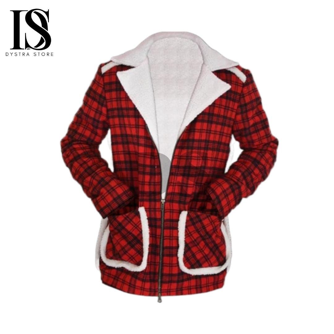 Wade Real Willson Red Checkered Jacket - Flannel Checkered Willson Red ...