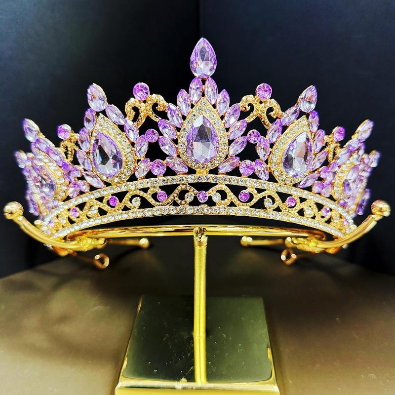 Purple Crown - Etsy