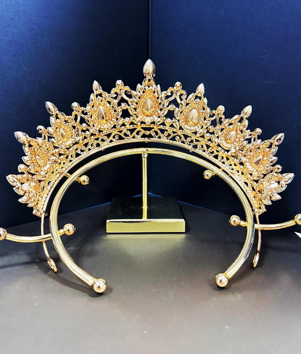 Gold Lime Cream Color Wedding Tiara Customize Color Headband Gift for ...