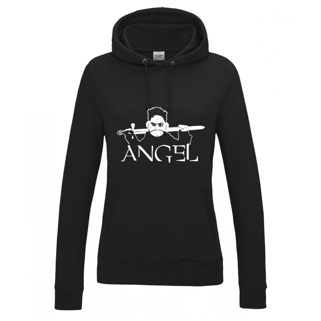Buffy the Vampire Slayer Angel Spin off Smile Time Puppet Ladies Hoodie ...
