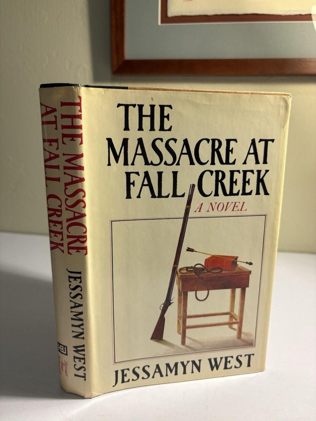 The Massacre at Fall Creek – Jessamyn West HC W/ DJ Book Club Ed - Etsy