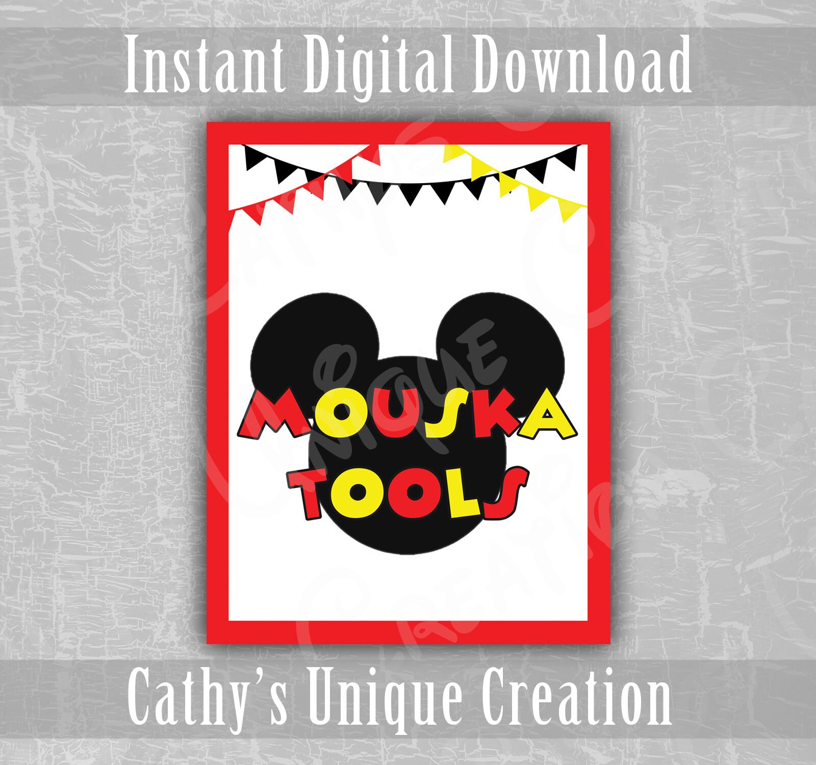 Mousekatools Printable Labels