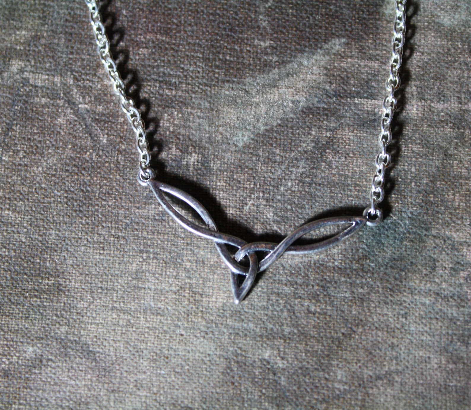 Silver Celtic Knot Choker Celtic Necklace Jewellery - Etsy