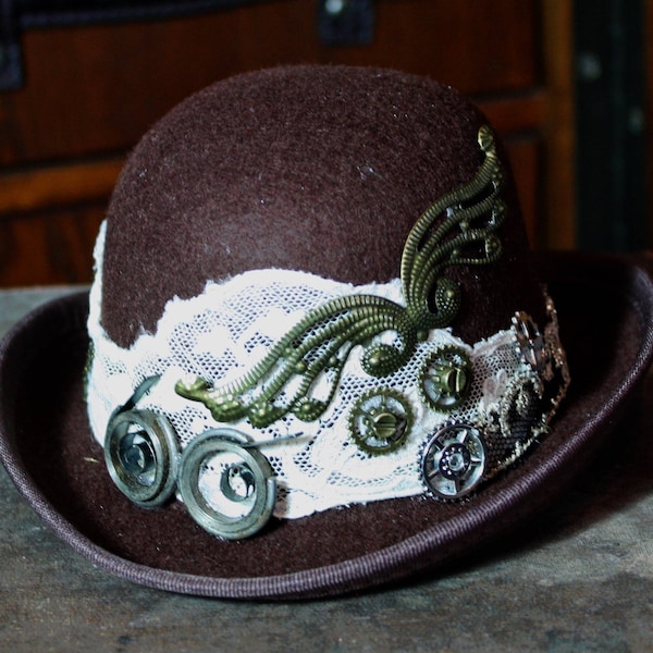 Mini Bowler Hat - Etsy UK