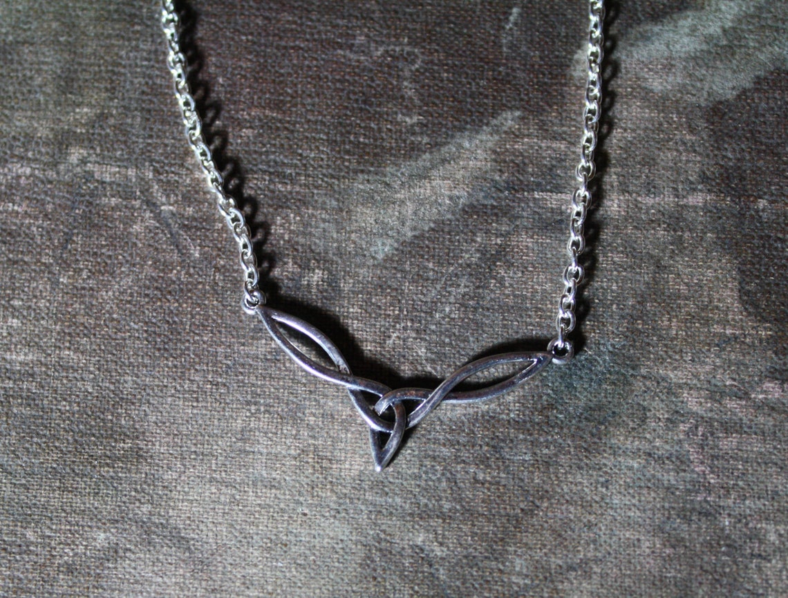 Silver Celtic Knot Choker, Celtic Necklace Jewellery, Bridesmaid Gift ...