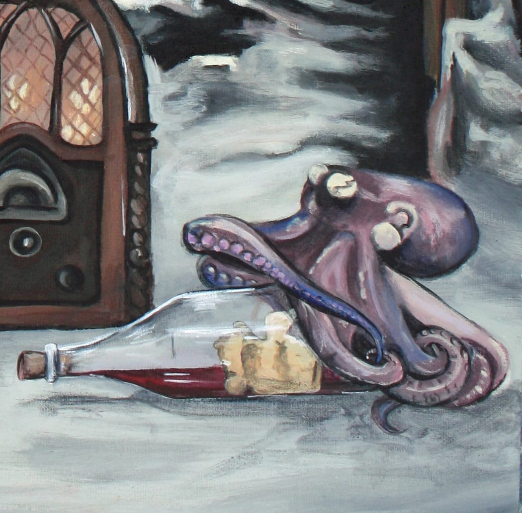 Vintage Style 1920s Steampunk Mermaid Illustration Fine Art Print Where ...