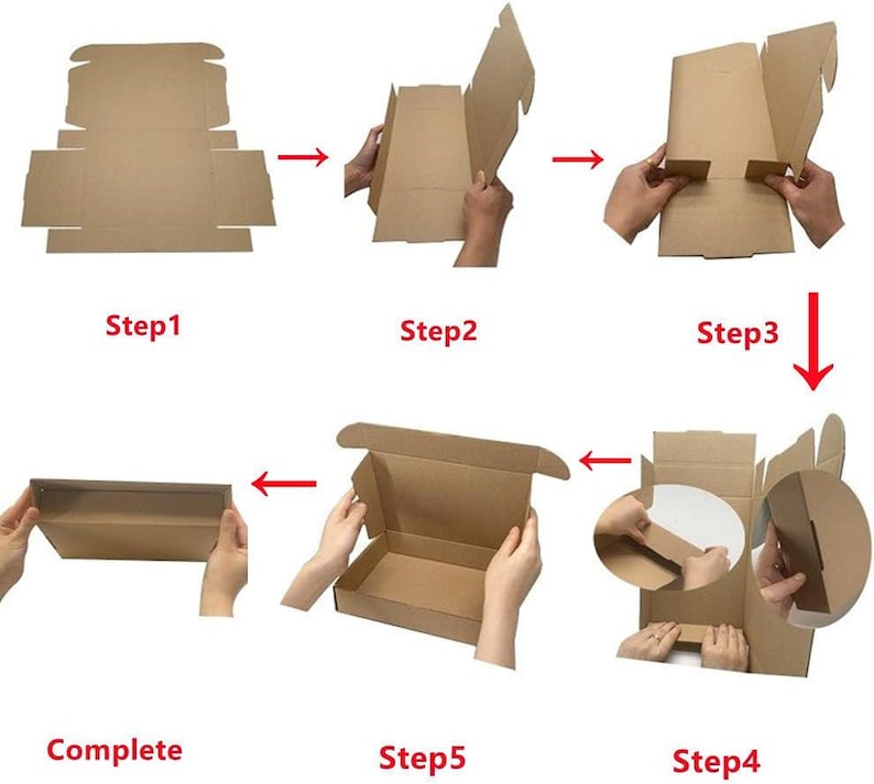 22 Universal Cardboard Box Templates: SVG DXF PDF (digital Download) - Etsy