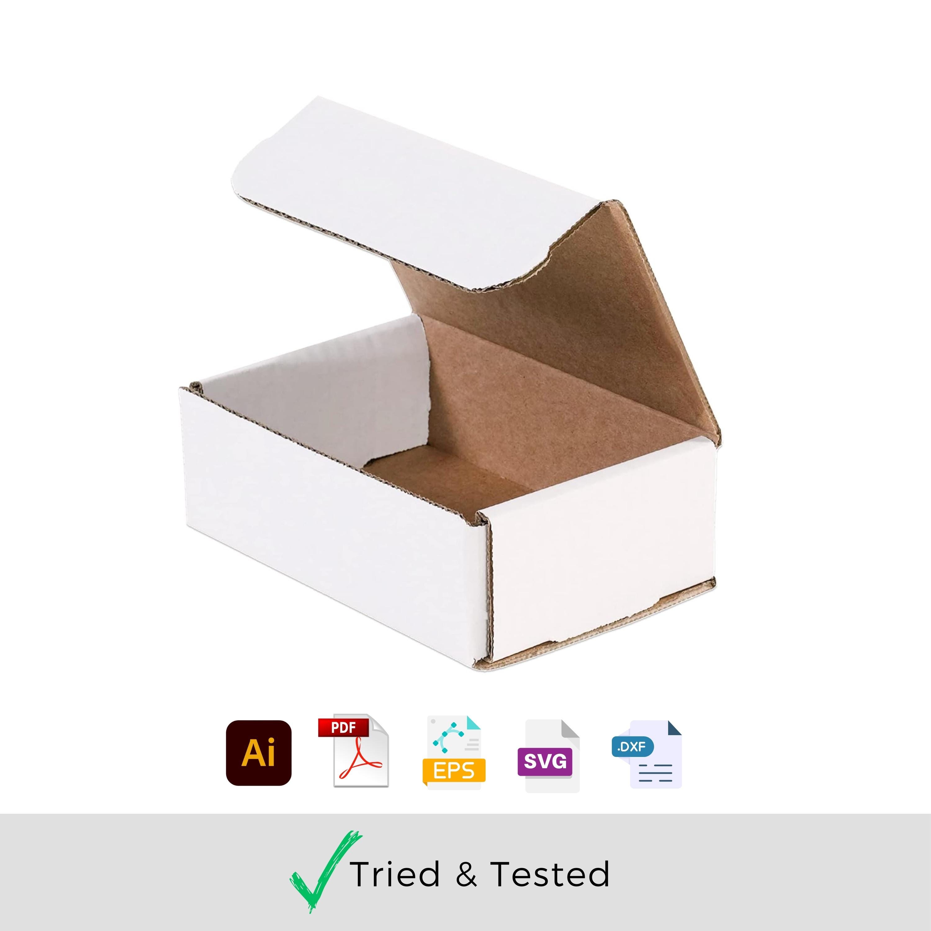 16 Universal Cardboard Box Templates: SVG DXF PDF (digital Download) - Etsy