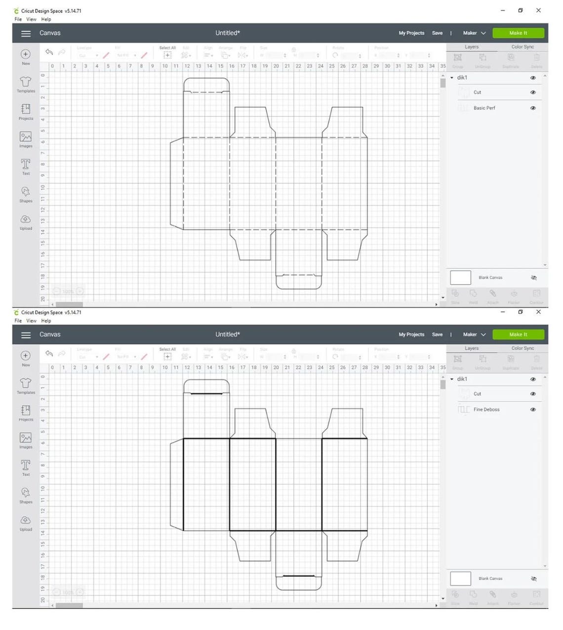 20 Gift Box Cut Template, SVG, Ai, PDF, Eps, Dxf File Format. Ready-to ...