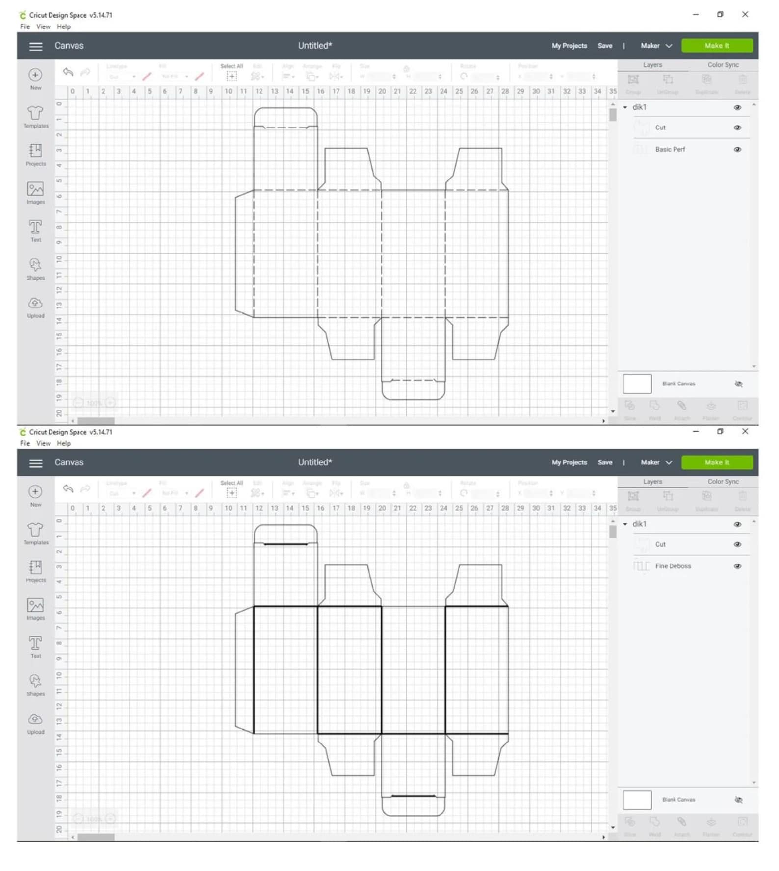 20 Gift Box Cut Template, SVG, Ai, PDF, Eps, Dxf File Format. Ready-to ...