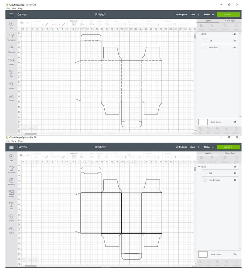20 Gift Box Cut Template, SVG, Ai, PDF, Eps, Dxf File Format. Ready-to ...
