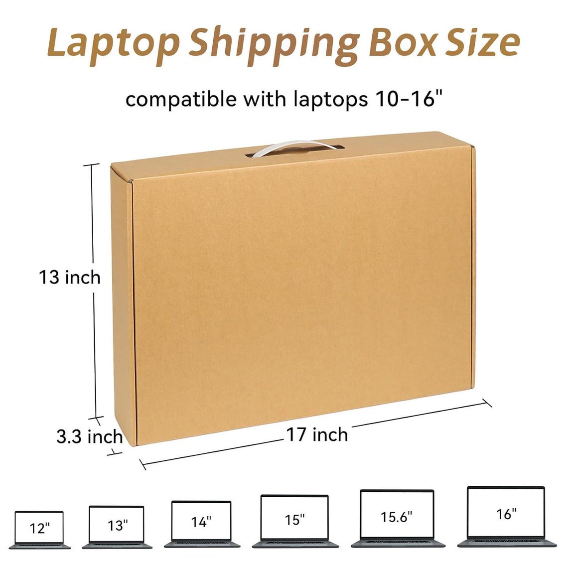 Template Universal Laptop Shipping Box, Safe Laptop Box for Shipping ...